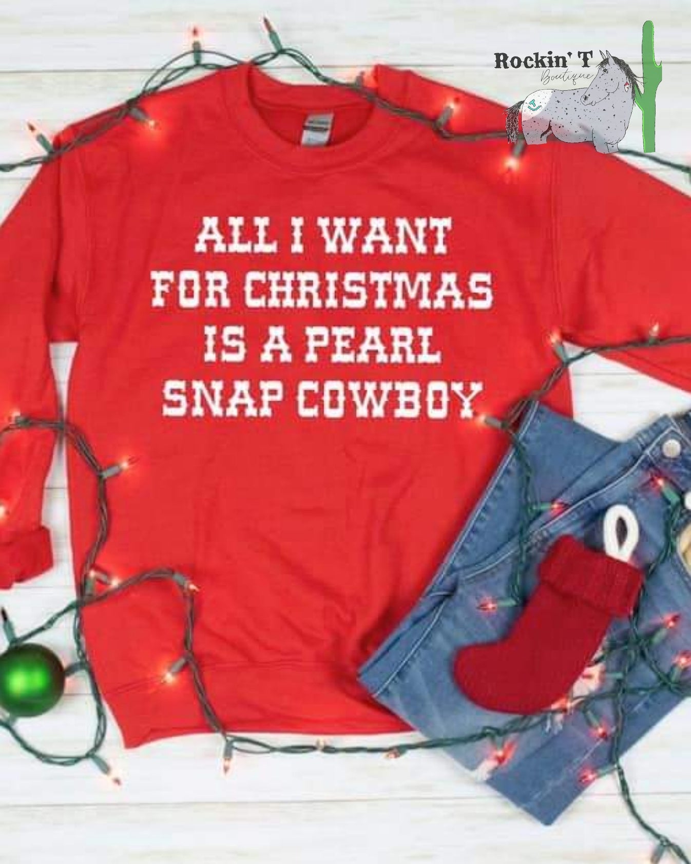 Pearl Snap Christmas – Rockin' T Boutique